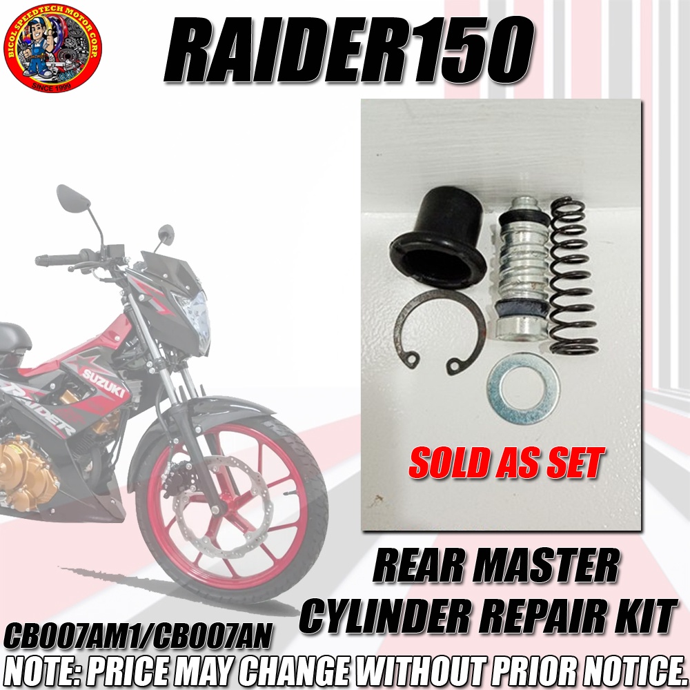 RAIDER 150 REAR MASTER CYLINDER REPAIR KIT (CB007AN) | Shopee Philippines