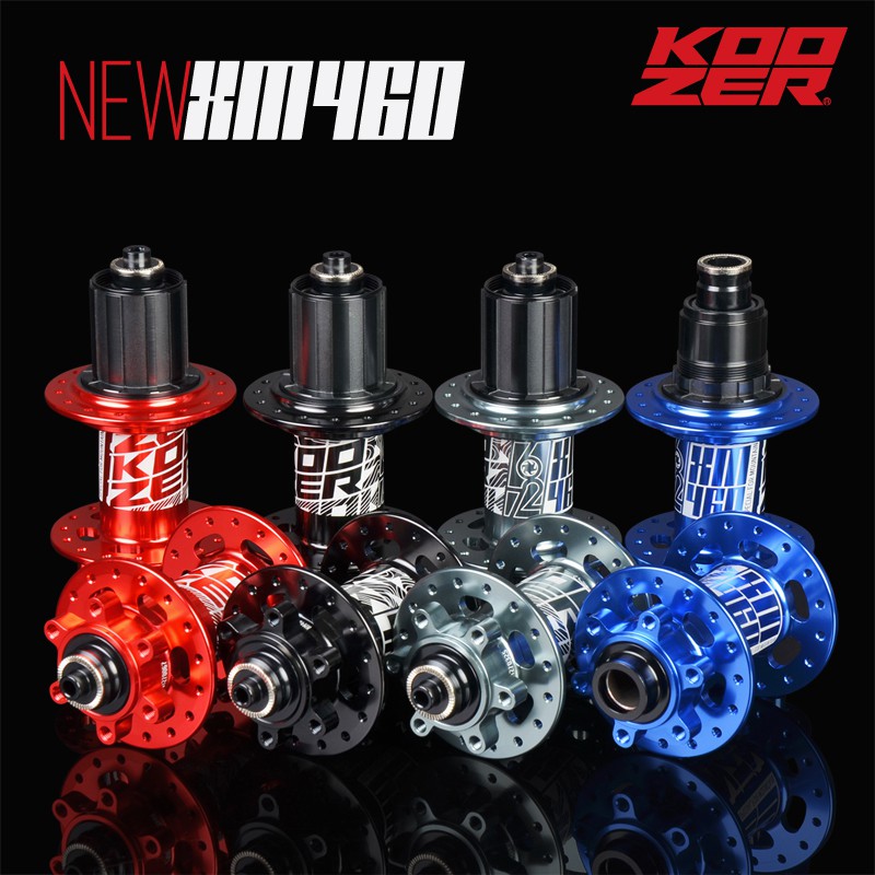 KOOZER XM460 front rear hub 32 holes bicycle hubs quick release 4 ...