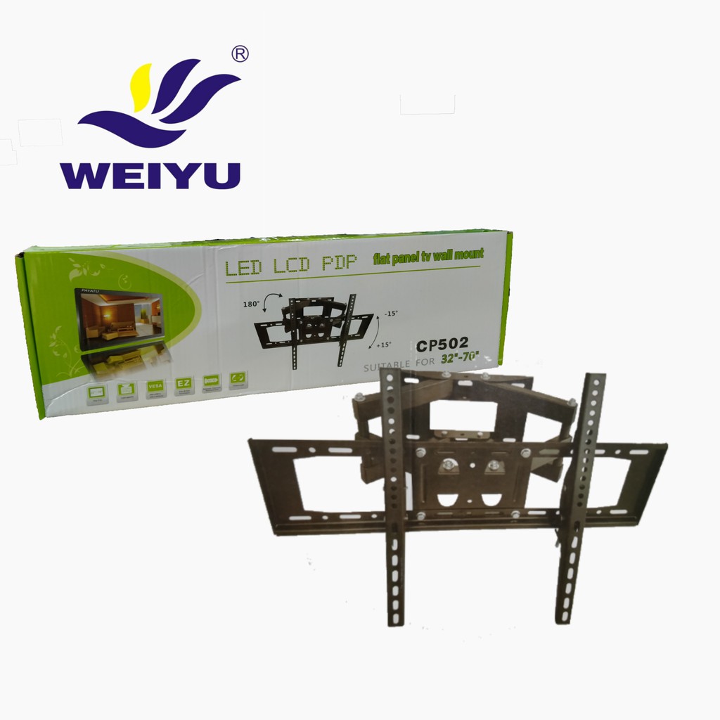 CP502 32"-70" Flat Panel TV Wall Mount | Shopee Philippines