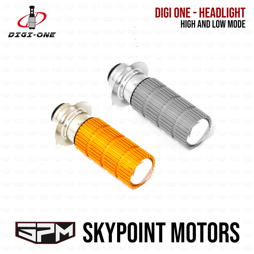 DIGI-ONE HEADLIGHT T19 LED BULB 20W 12V DOUBLE COLOR HIGH/LOW D1011 ...