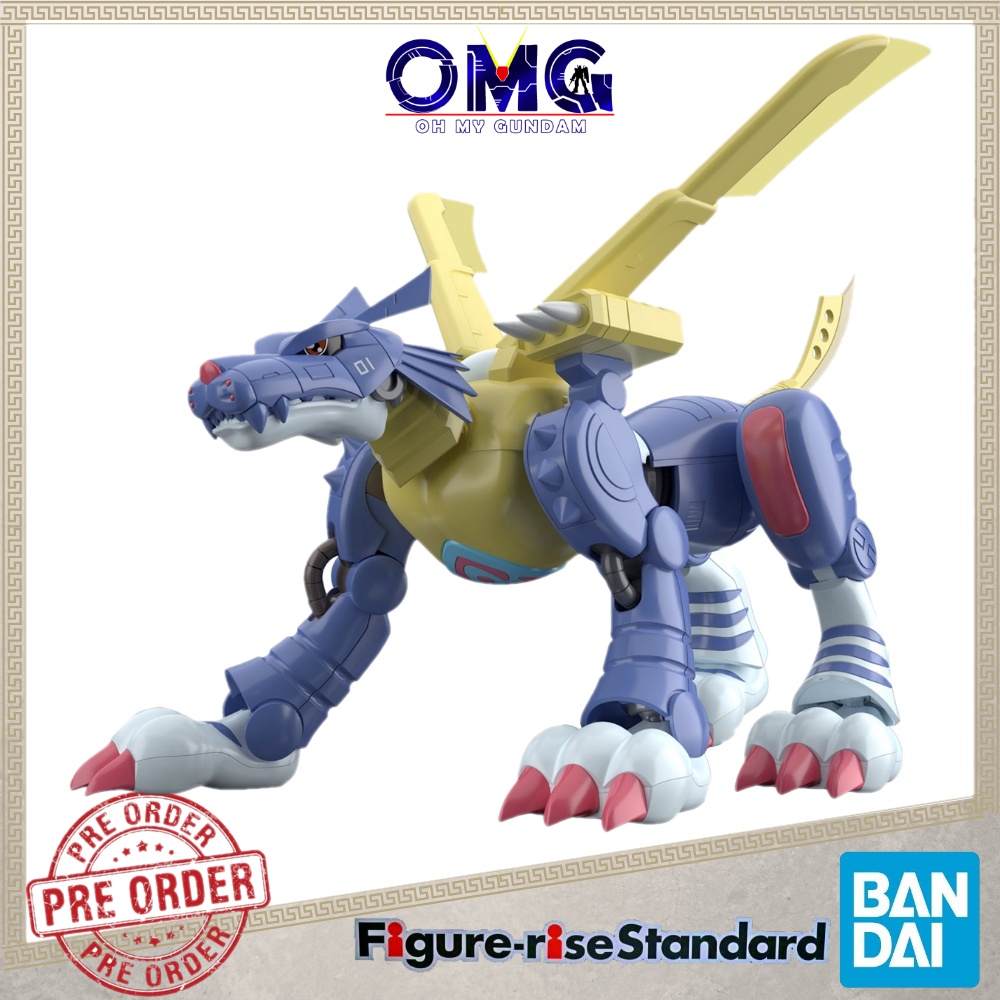 [OMGPO Dec 2021] Bandai Figure-rise Standard MetalGarurumon Metal ...