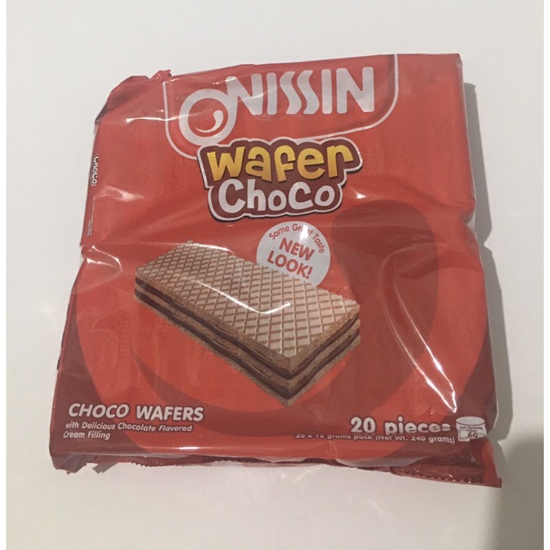 Nissin choco wafer 1packx20pcs | Shopee Philippines