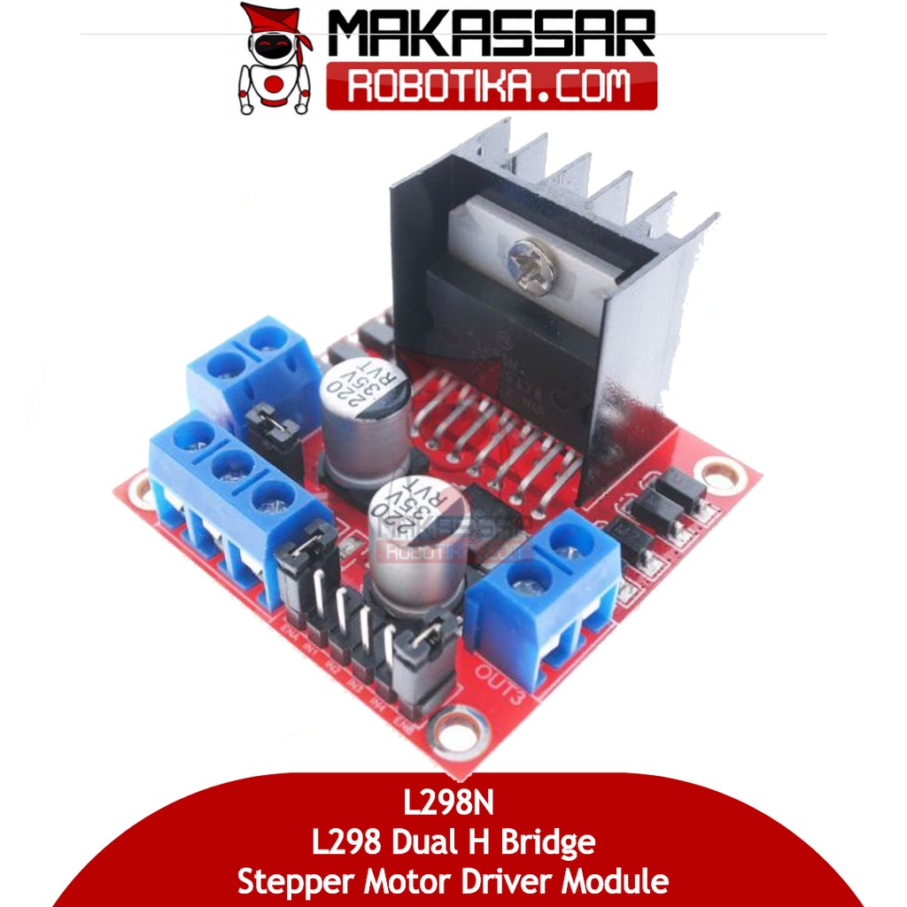 L298N L298 DUAL H BRIDGE STEPPER MOTOR DRIVER MODULE | Shopee Philippines