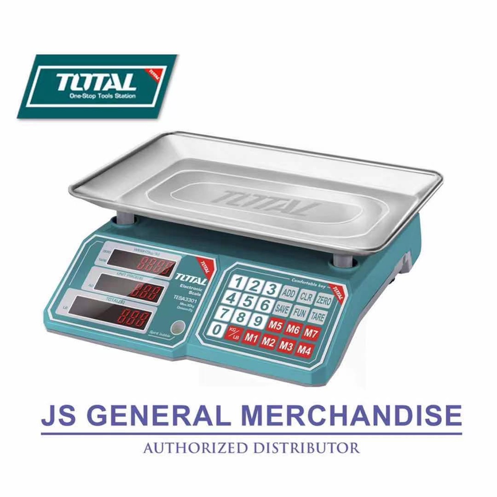 TOTAL 30Kg Digital Scale Waterproof Weighing Scale Digital Scale ...