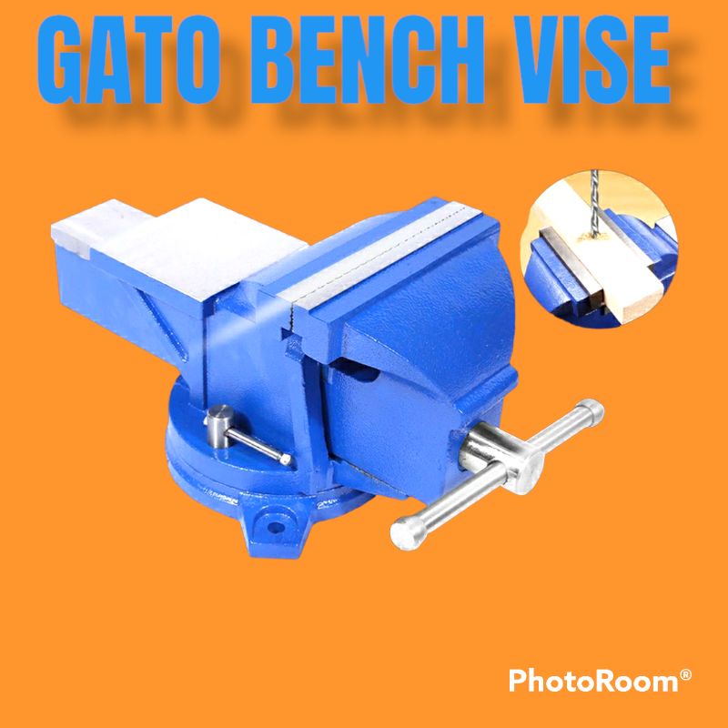 GATO BENCH VISE CLAMP SIZE 5"6"8"INCHES | Shopee Philippines