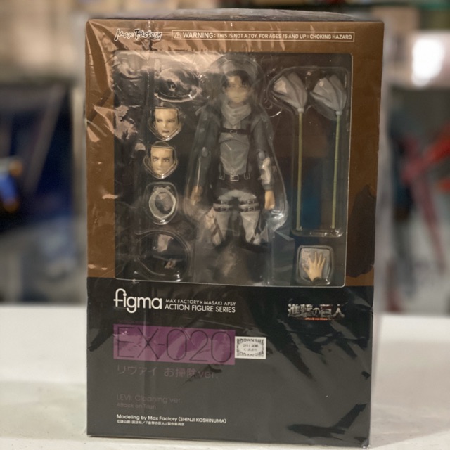 figma EX-020 LEVI: Cleaning ver. Attack On Titan | Shopee Philippines