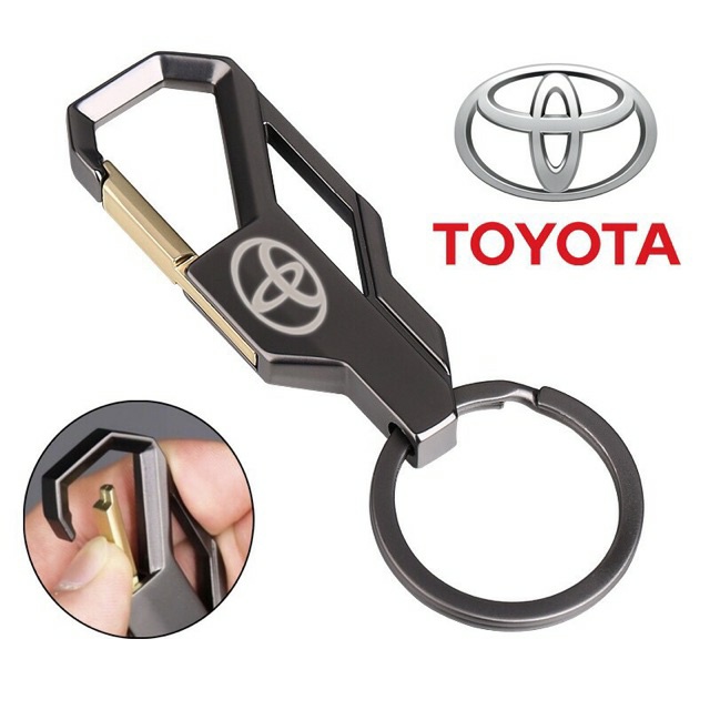 Toyota Motorcycle Car Keychain Men's Creative Alloy Metal Keyring ...