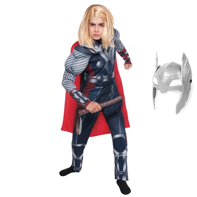 Avengers Thor Costume Child iron man costume kids Cosplay halloween for ...