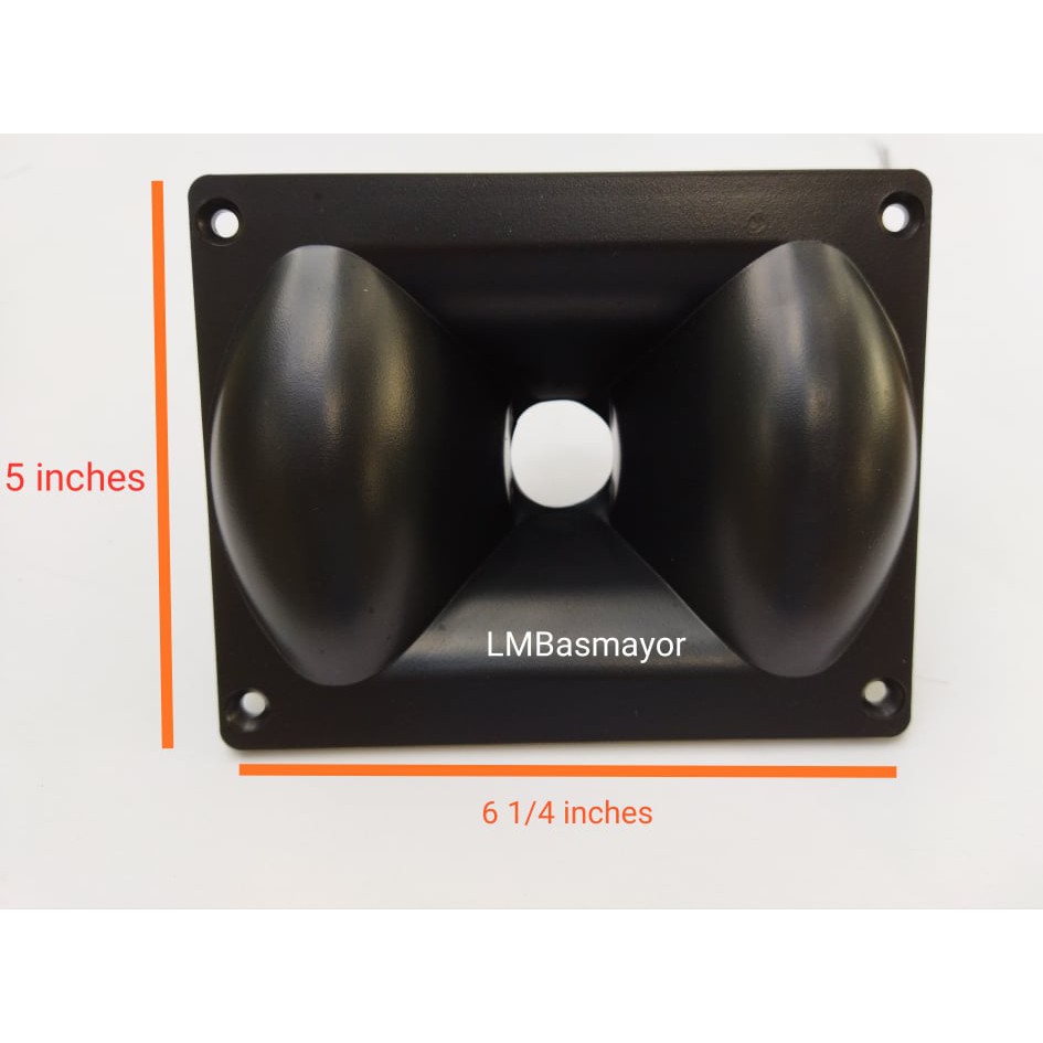 6.25 x 5 inches Speaker Box Horn for High Driver Unit | Shopee Philippines