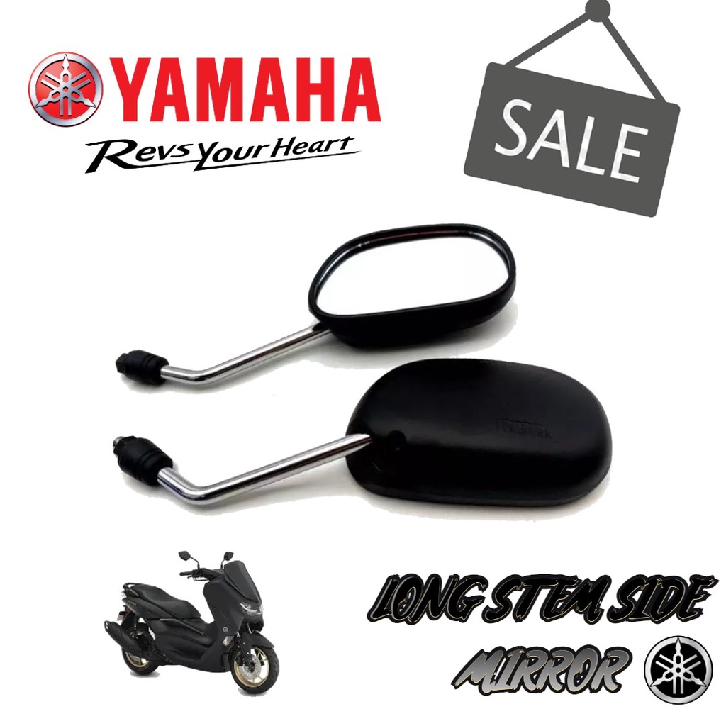 YAMAHA NMAX 155 CHROME STEM SIDE MIRROR | Shopee Philippines