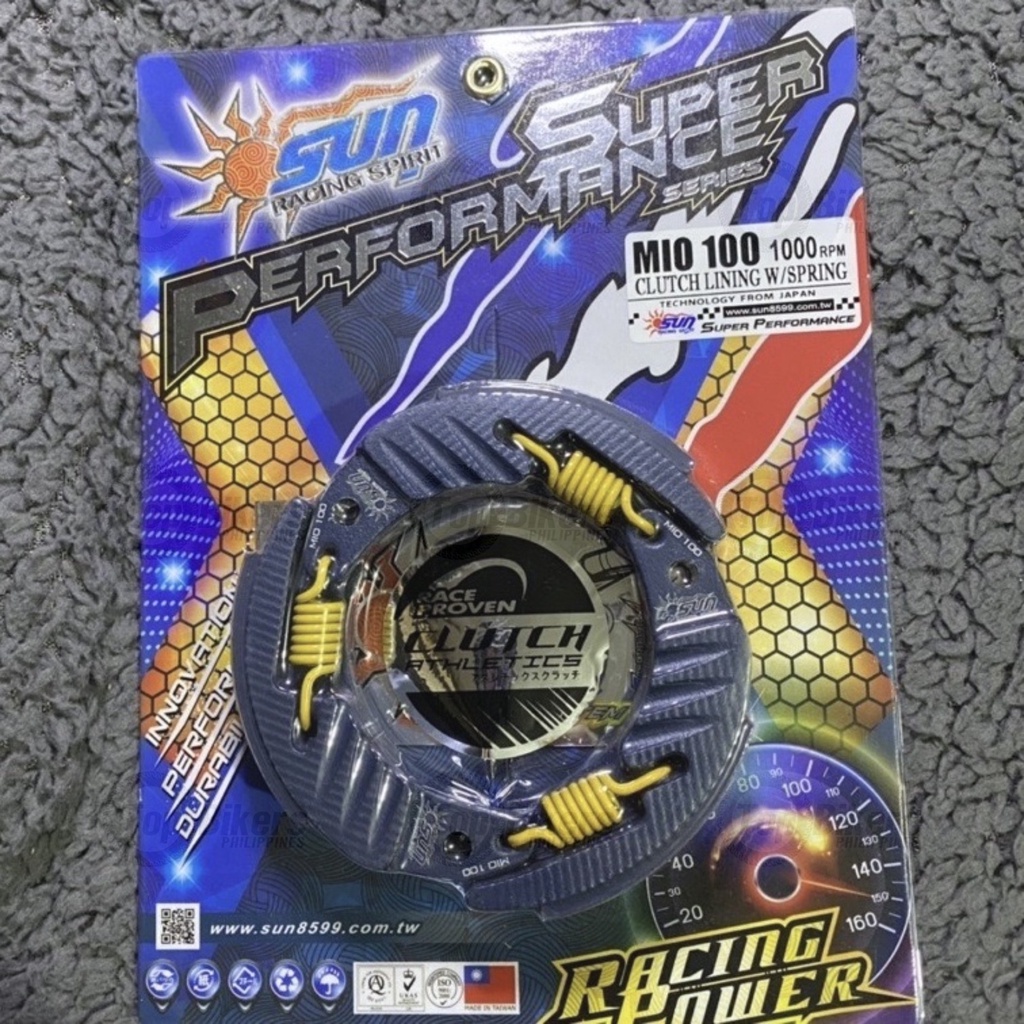 Sun Racing Clutch Lining with Spring Mio 100, Sporty, Amore, Nouvo ...
