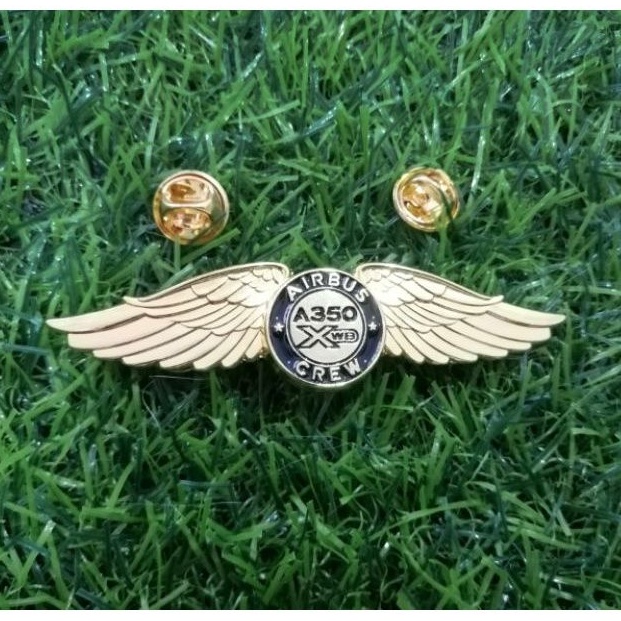 Airbus A350 XWB Wing Pin Metal Pilot Crew Wingpin | Shopee Philippines