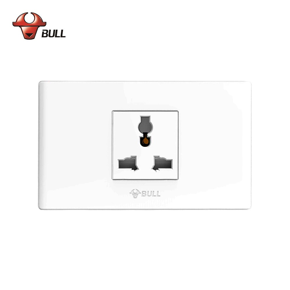 BULL 1 Gang Universal Wall Socket G04Z105 | Shopee Philippines