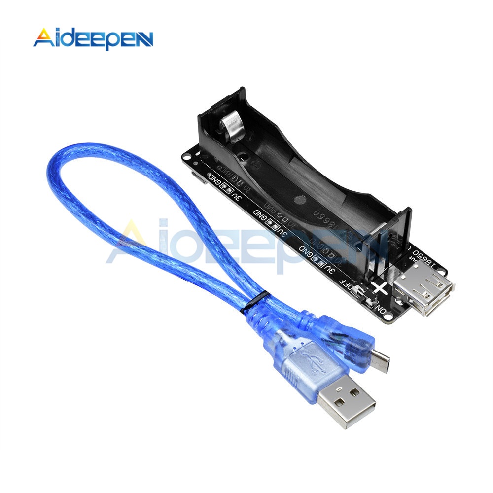 18650 Battery Shield V3 Micro USB Port Type-A USB 0.5A For Arduino ... 18650 Battery Shield V3 Micro USB Port Type-A USB 0.5A For Arduino ...