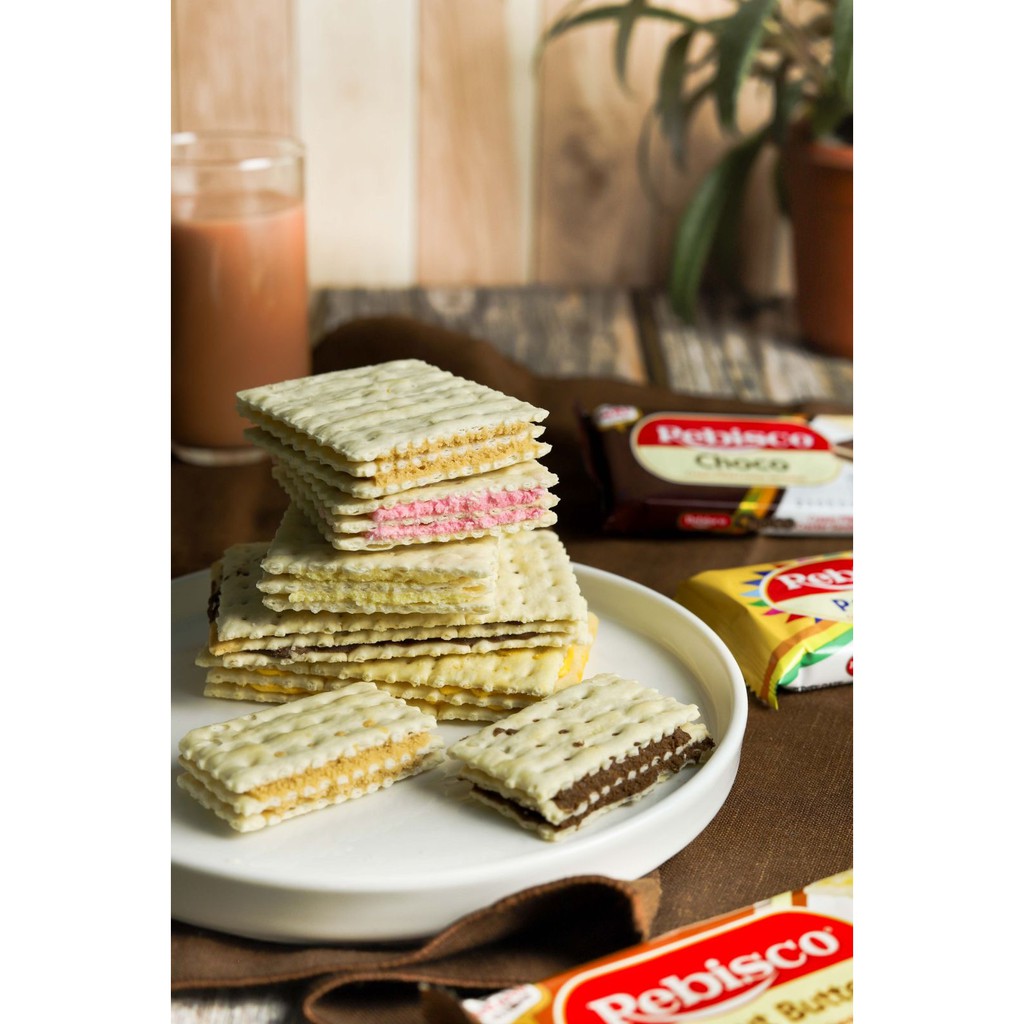 Rebisco Sandwich Flavor Bunch 32g 10 Pieces | Shopee Philippines