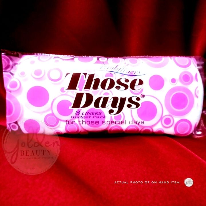 [ORIGINAL] Those Days Panty Liner Budget Pack 8's | Shopee Philippines