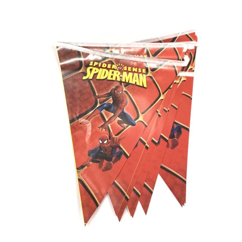 1pack Spidèrmàn Banderitas character banderitas 2.5meters | Pennant ...
