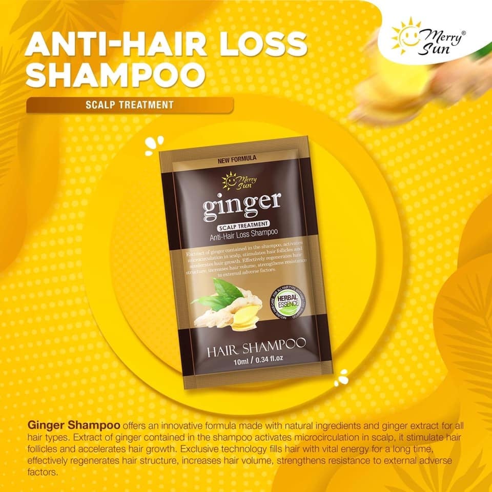 Ginger Shampoo Sachet | Shopee Philippines