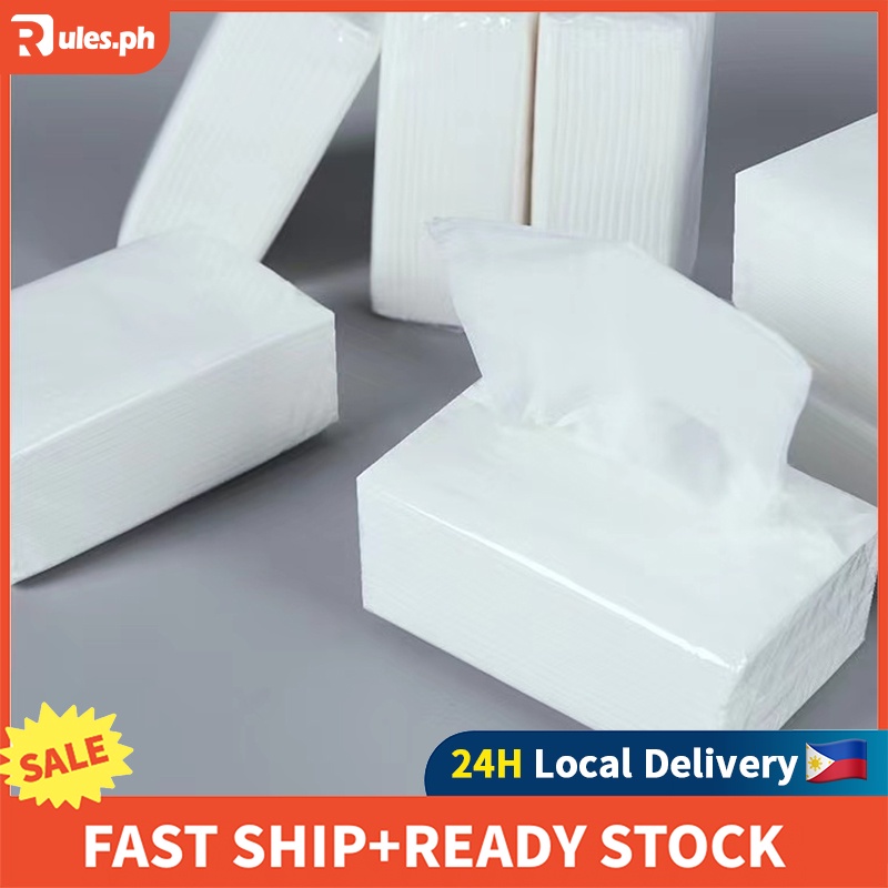 Rules Facial Tissue Native Wood Pulp Soft Facial Tissue Green Paper ...