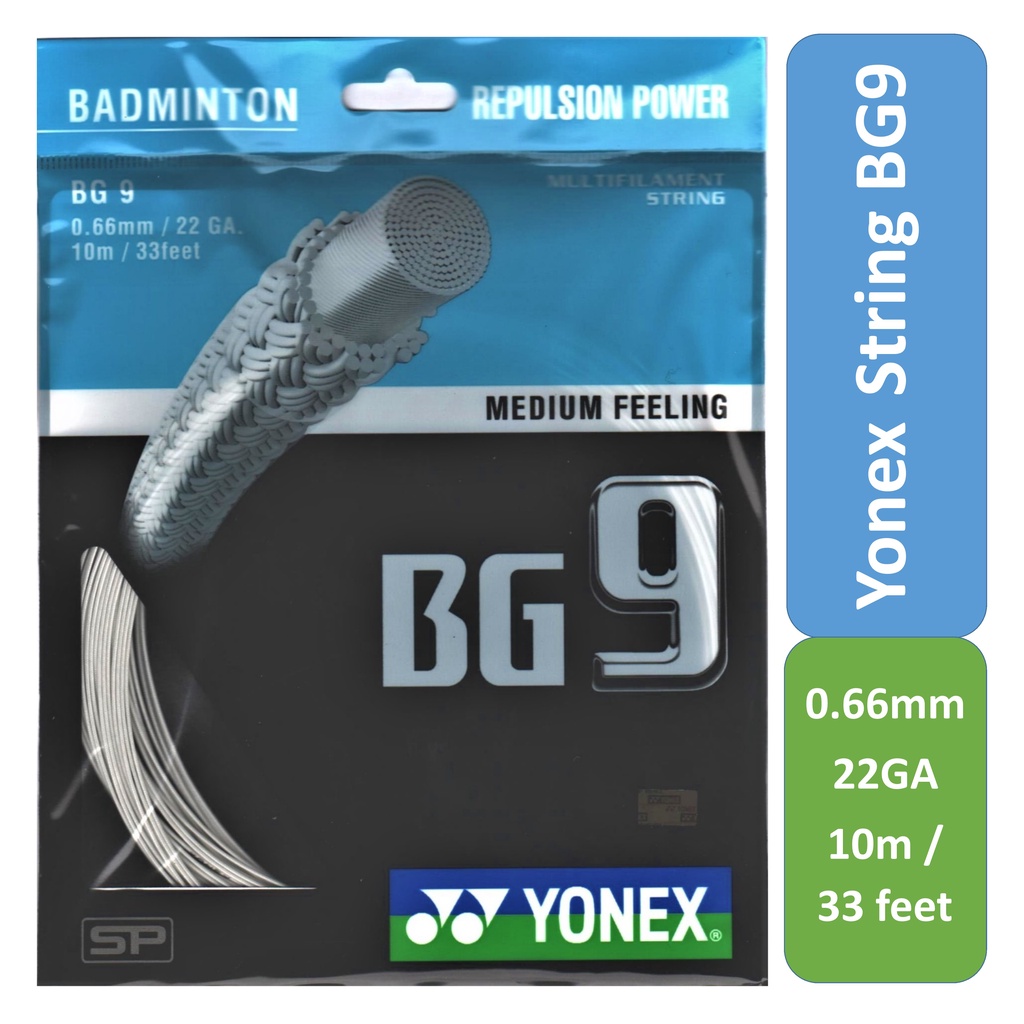 Yonex String BG9 (Original) | Shopee Philippines