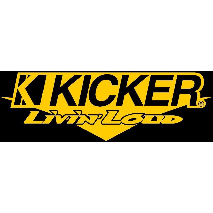 Kicker Subwoofer/speaker waterproof car sticker decals (Updated ...