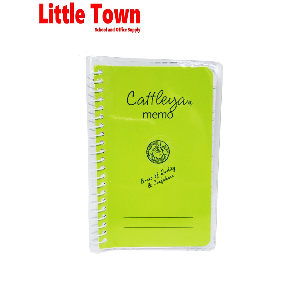 Cattleya Memo Notebook 100 Sheets (3 ½ X 5 ½" Inches) | Shopee Philippines
