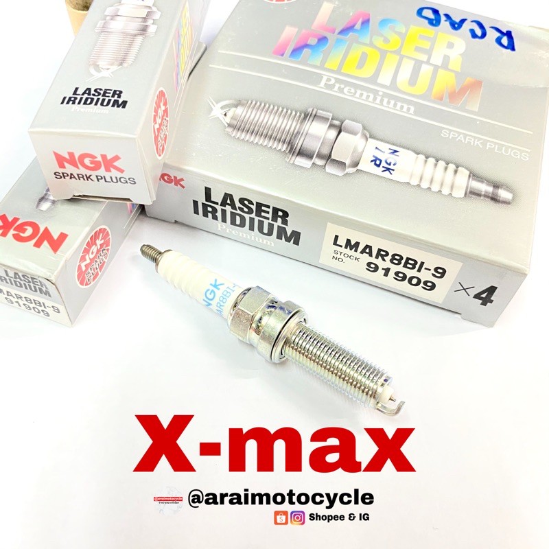 Spark Plug laser iridium For Xmax Forza350 forza300 PCX160 ️ LEAD 4 ...