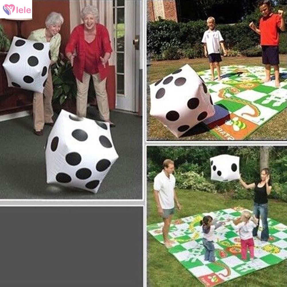 LE Funny Outdoor Inflatable Dice 30*30cm Swimming pool Party Supplies ...
