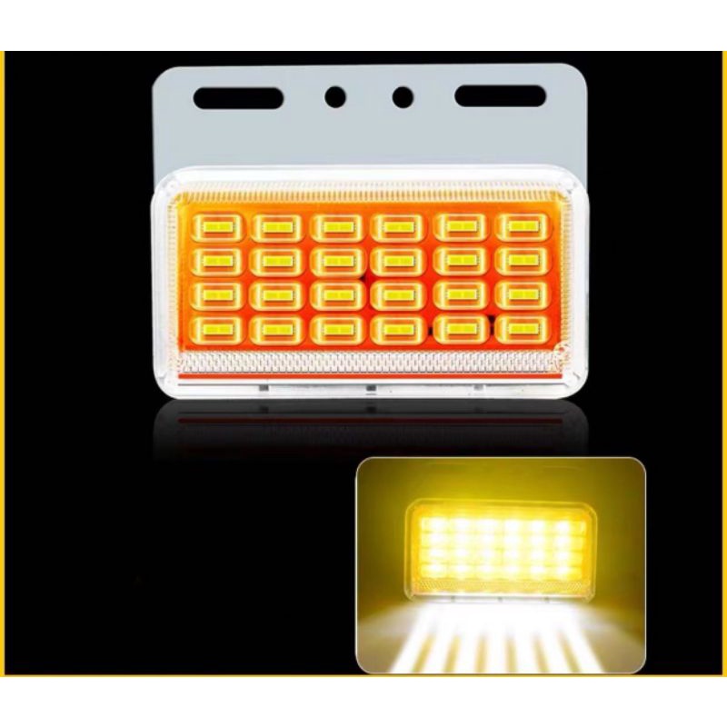 DK COD 1pcs 12V 24V LED Truck Bus Boat Rv Side Marker Light clearance ...
