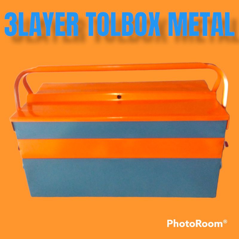 3LAYER TOLBOX METAL HEAVY-DUTY | Shopee Philippines