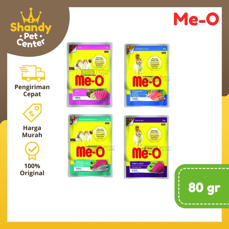 Meo POUCH WET CAT FOOD 80 GR | Shopee Philippines