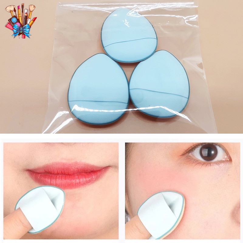 1pcs Finger Cosmetic Puff Mini Air Cushion Concealer Blush Makeup ...