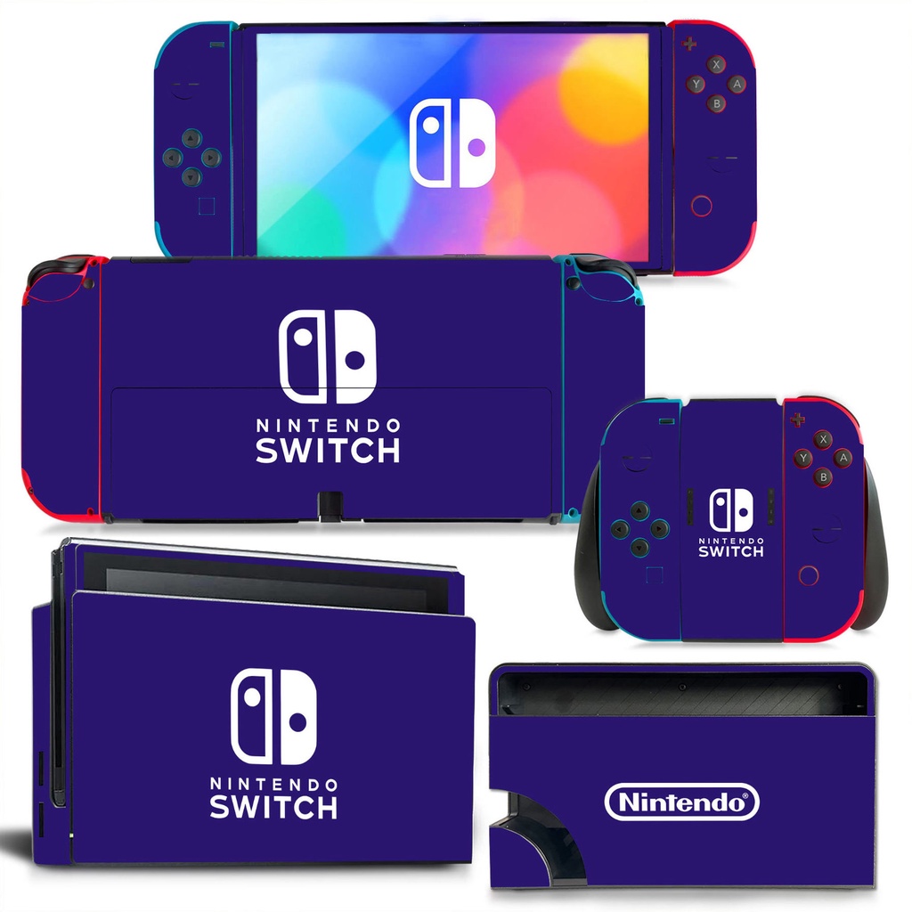 Nintendo Switch OLED Body Stickers NS OLED Game Console Colorful ...