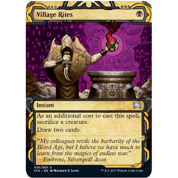 Magic the Gathering | Village Rites | Shopee Philippines
