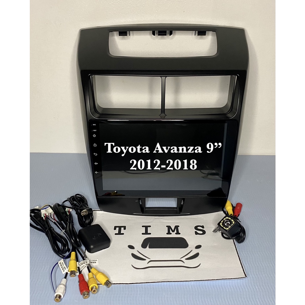 TOYOTA AVANZA 2012 2013 2014 2015 2016 2017 2018 9”Android Head Unit ...