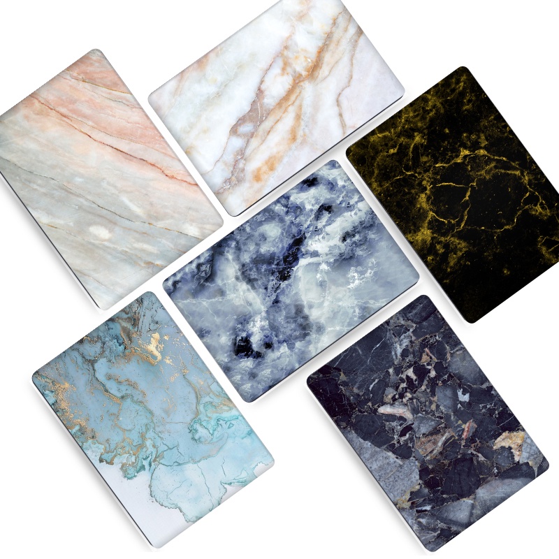 2pcs UNIVERSAL Marble Laptop Stickers Decal Self-adhesive VINYL 12 13 ...