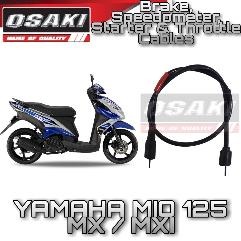 Original OSAKI Cables Brakes, Speedometer, & Throttle Cables for YAMAHA ...
