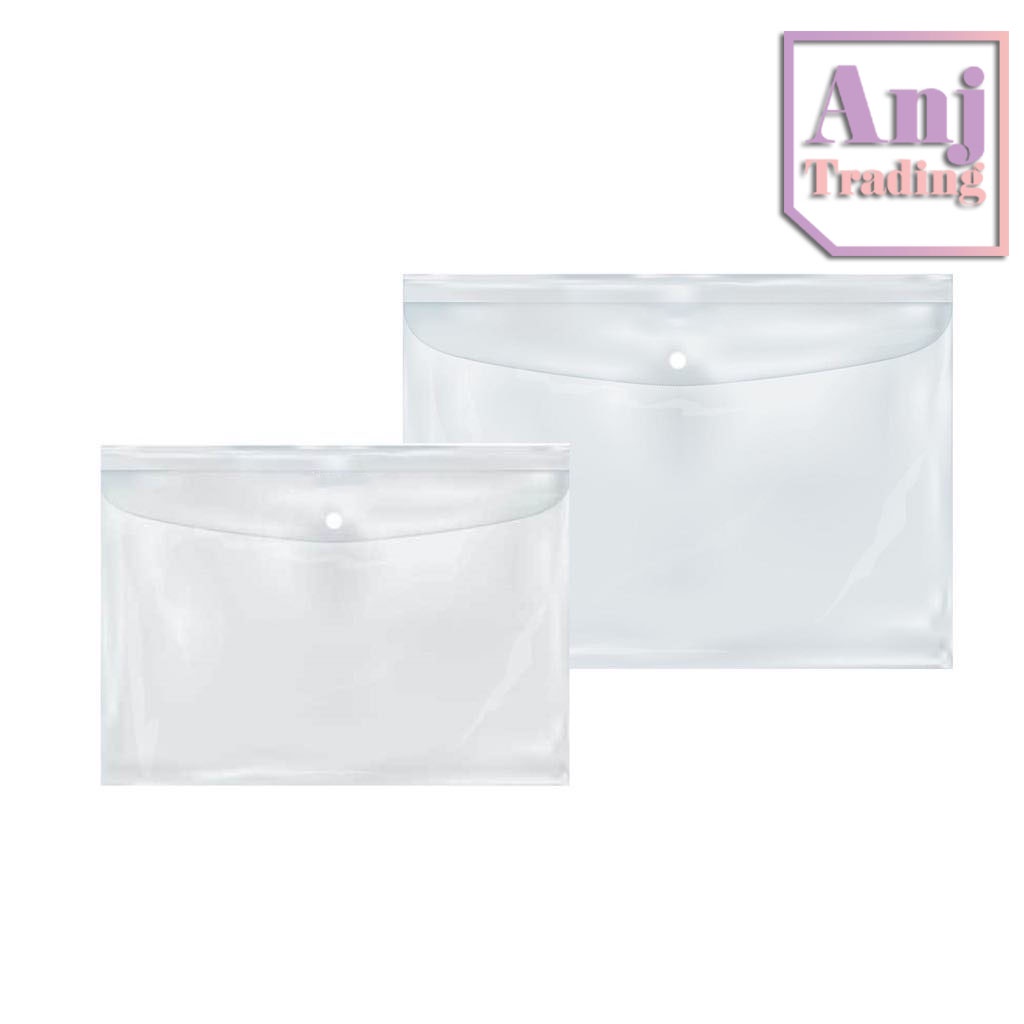 Stationary School Supplies Plastic Envelope Long Short Clear Plastic ...