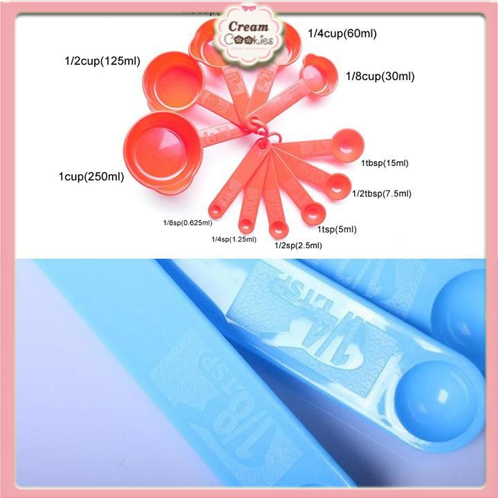 Set Of 11 Plastic Measuring Spoons (Measurement Spoon) | Shopee Philippines