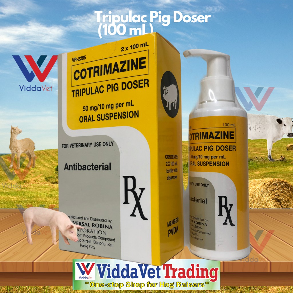 Tripulac Pig Doser 100ml oral suspension | Shopee Philippines