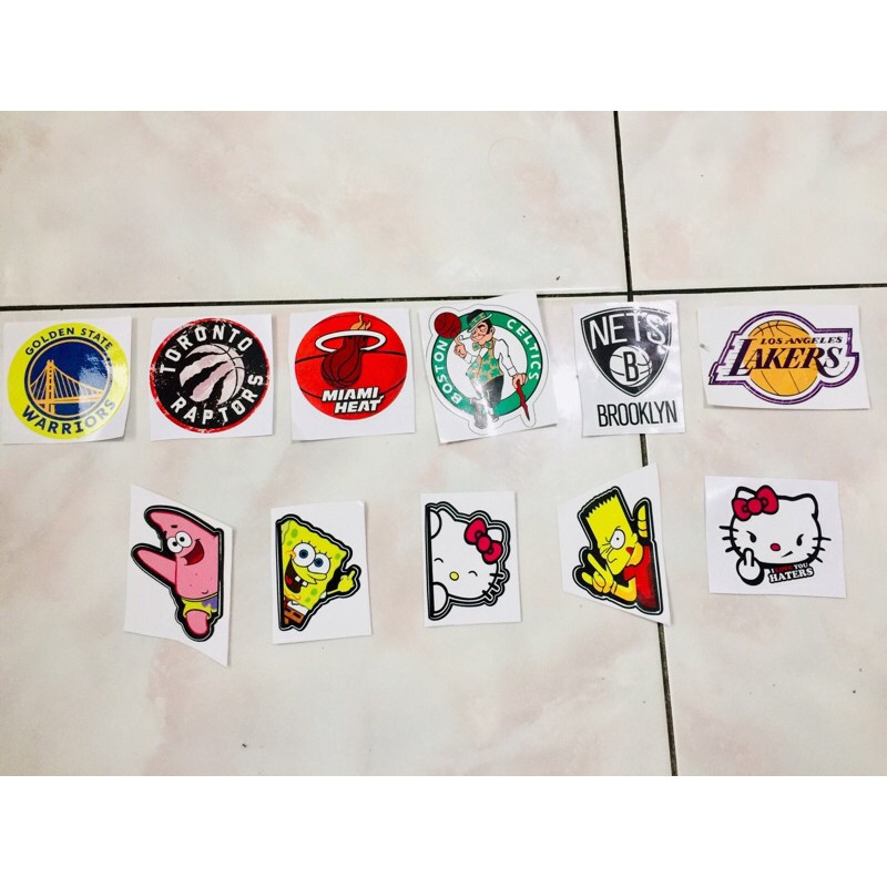 DK Printed stickers (BasketballXCartoons) | Shopee Philippines
