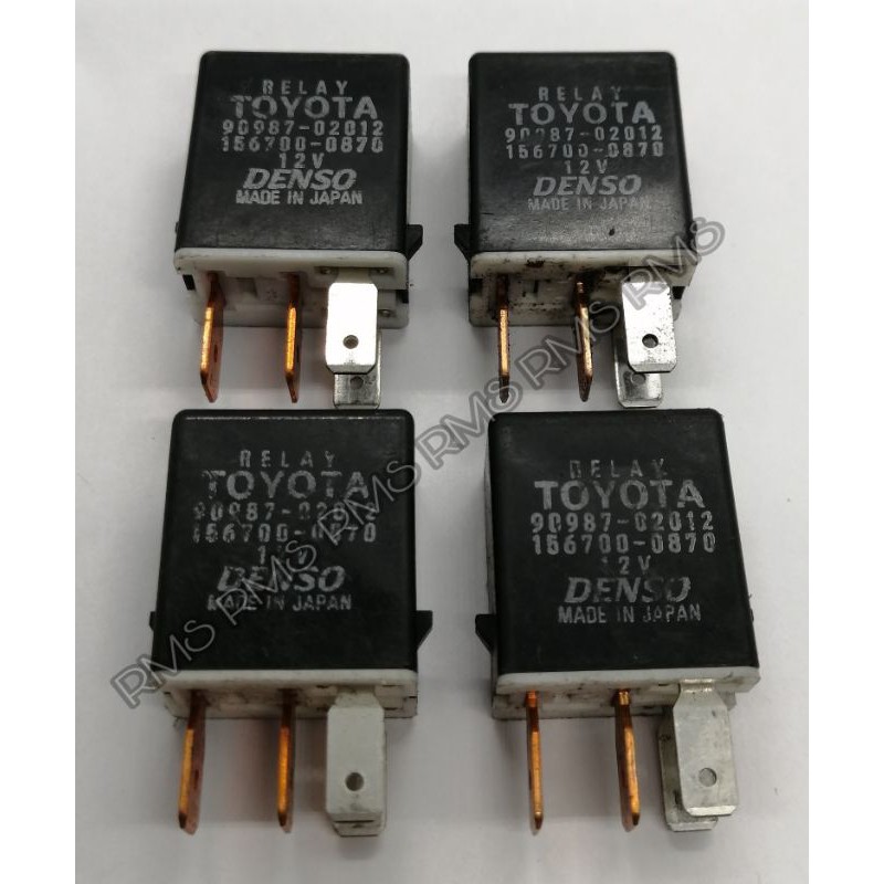 Denso Relay- Toyota Japan Surplus sold per pc | Shopee Philippines