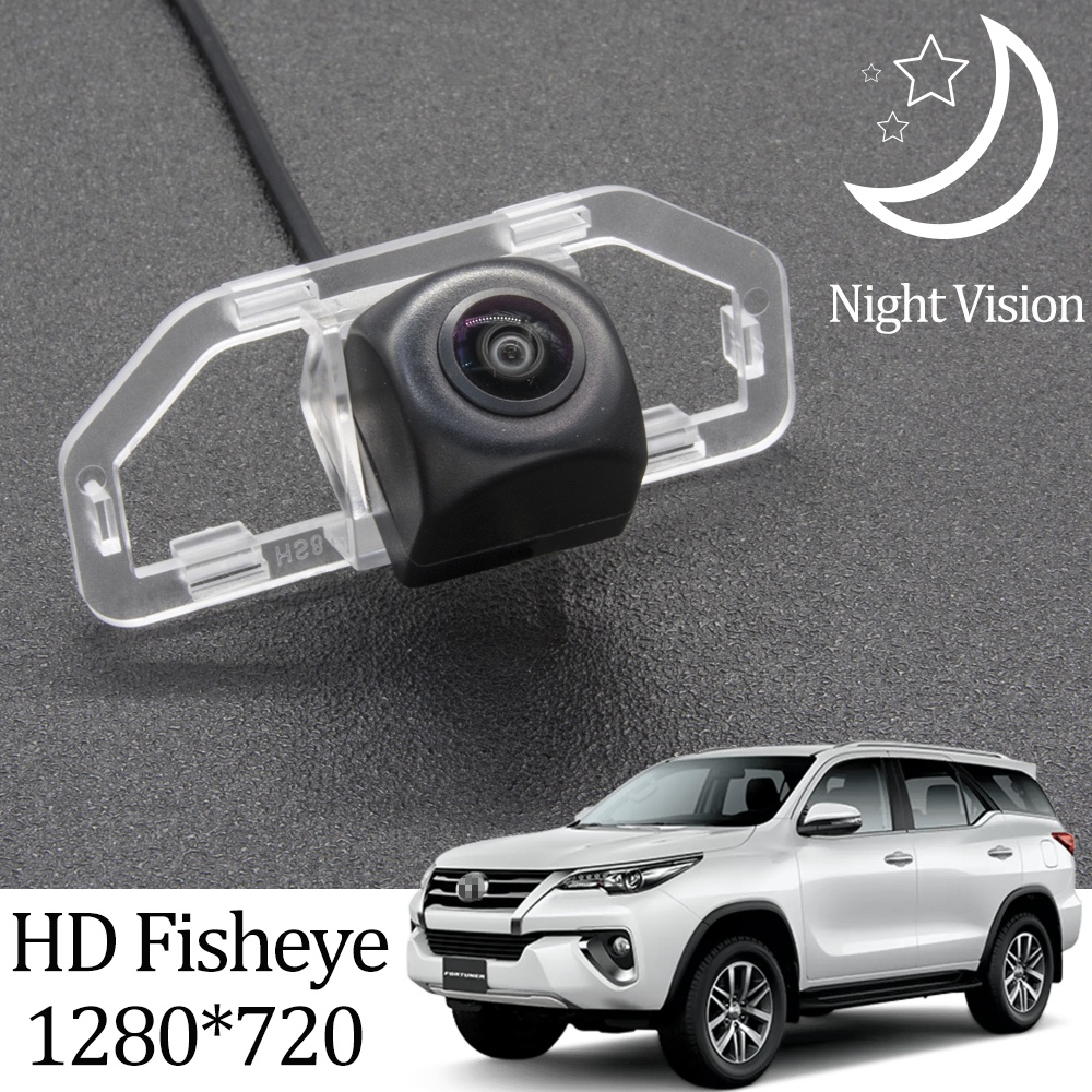 HD 720P Fisheye Rear View Camera For Toyota Fortuner 2015 2016 2017 ...