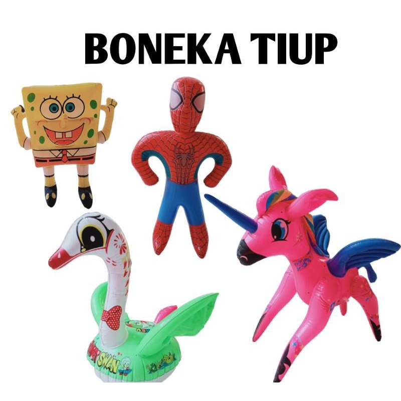 Wholesale 12 Pieces Of Mixed Inflatable Balloons SPIDERMAN Goose ...