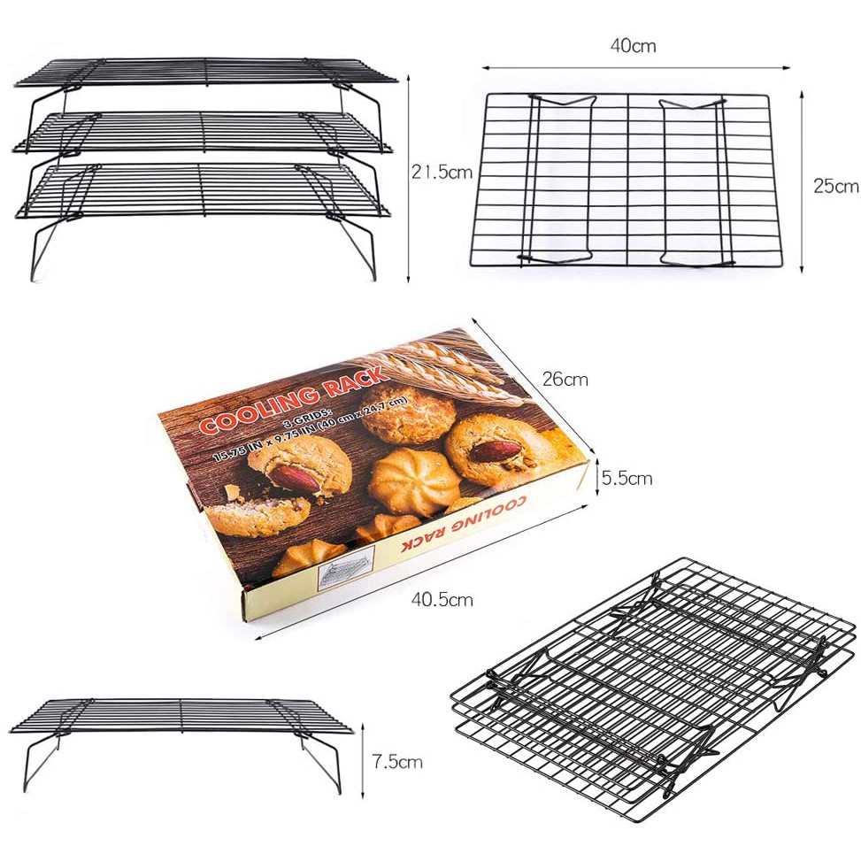 Cooling Rack 3tier Cake Cooler Rack | Shopee Philippines