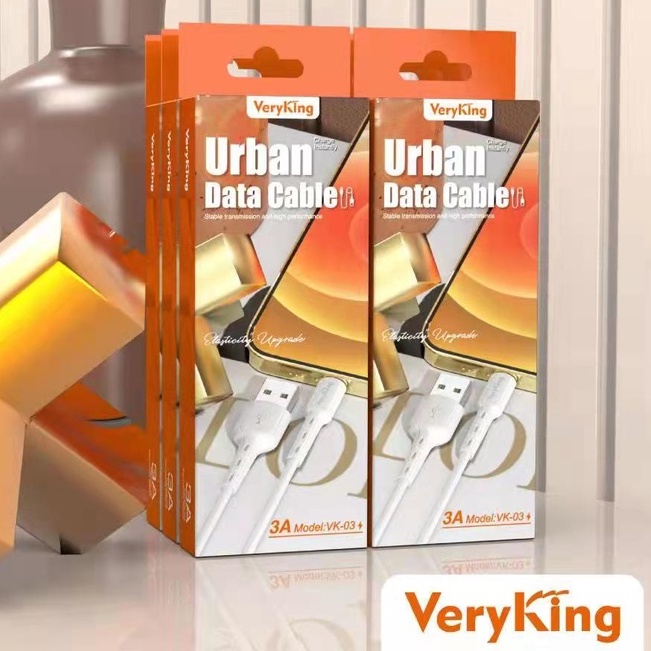 VERYKING VK-03 3A Fast Charging Urban USB Data Cable For Android Micro ...