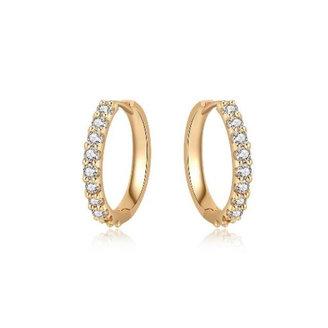 SGI fashion jewelry 18k gold plated xuping crystal stone rosegold ...