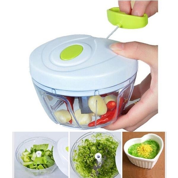 Manual Speedy Chopper Fruit Vegetable Crusher Onion Cutter COD | Shopee ...