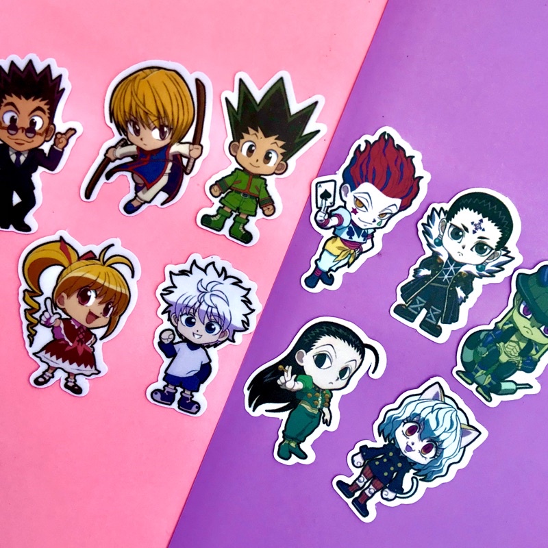 HunterxHunter Vinyl Sticker Set | Shopee Philippines