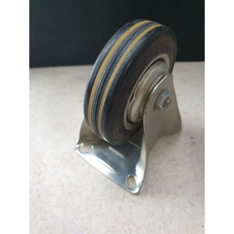 4" rubber dead wheel | Shopee Philippines